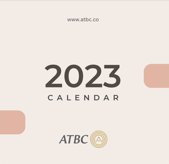 ATBC Calendar 2023 - ATBC